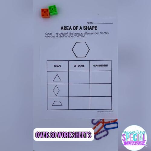 Non-Standard Measurement Activities - Worksheets, Posters and Task Cards