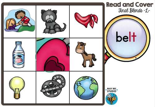 FINAL L BLENDS VALENTINES DAY PHONICS ACTIVITIES BOOM CARDS HIDDEN ...