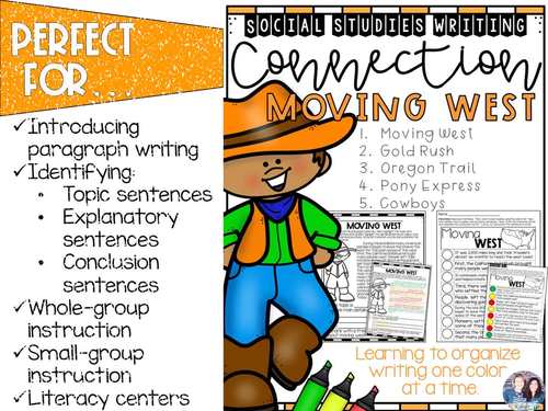 Westward Expansion | Social Studies Writing Connection | CKLA | TPT