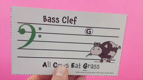 Grand Staff Note Memory Bundle by Treble Training | TPT