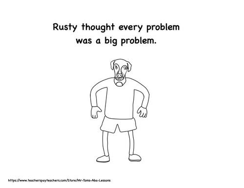 Big vs, Little Problems - Social Skills Behavior Story - SEL | TPT
