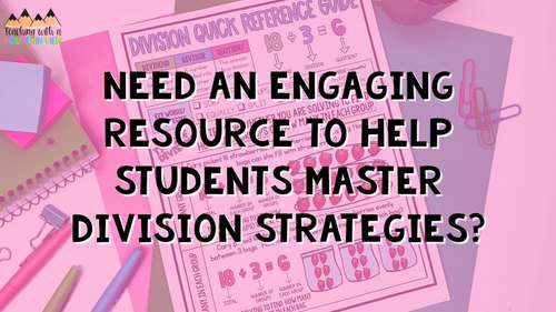 Division Strategies Task Cards by Teaching With a Mountain View | TPT