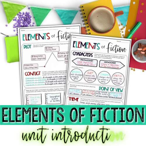 Elements of Fiction Introduction - Plot, Setting, Characters, Conflict ...