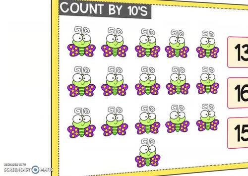 Skip Counting by Tens Boom Cards™ Distance Learning Math by Creating 4 ESL