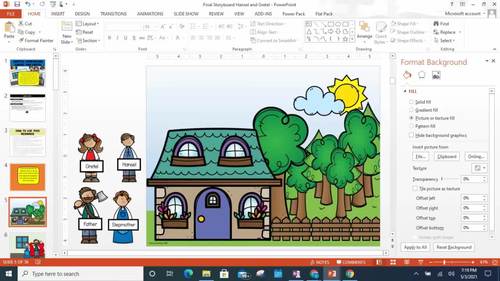 Hansel and Gretel Digital Story Board by Gina Hickerson | TPT