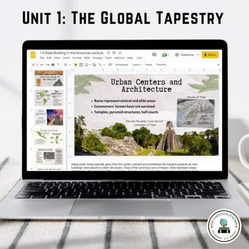 AP® World Unit 1 Global Tapestry Lecture Guided Notes Bundle WHAP ...