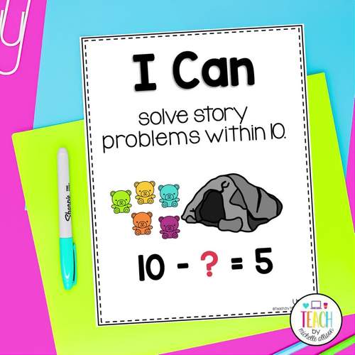First Grade I Can Statements Math Posters 1st Grade Math I Can IM 1st ...