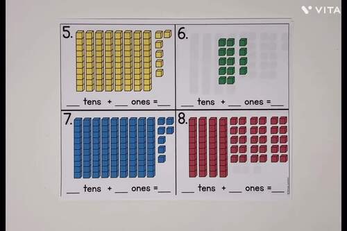 Two Digit Addition and Subtraction Place Value Scoot Games Task Write ...
