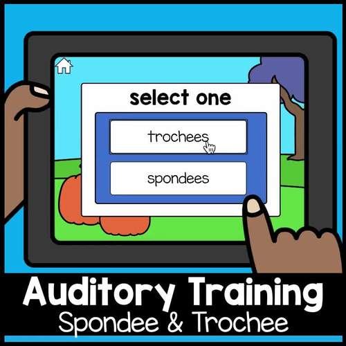 Autumn Themed Auditory Training: Trochee & Spondee by The Chatty Classroom