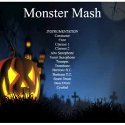 Monster Mash Marching Parade Music for Young Band by Dr Grennors Music ...