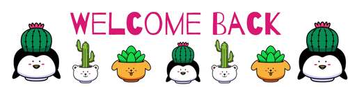 Cute Cactus Animated Google Classroom Headers | Editable Google ...