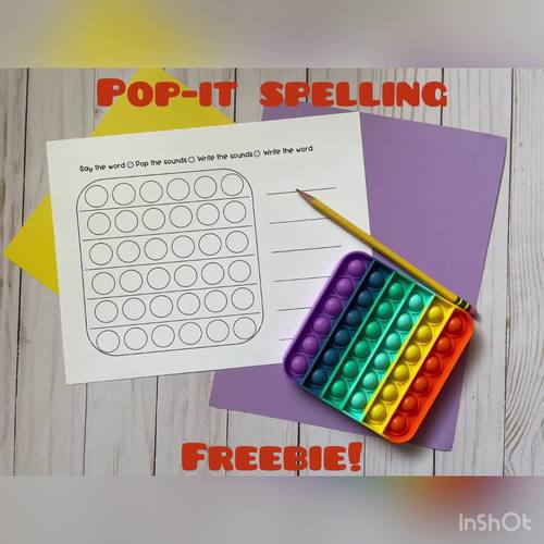 Orthographic Mapping with Popper Fidget by Celebrating Neurodiversity