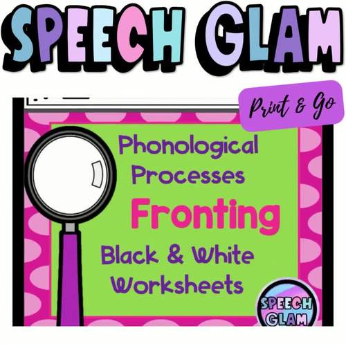 Phonological Processess: Fronting iSpy Game Mega Bundle (Boom Cards ...