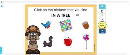 Describing Detectives: LOCATION | Boom Cards™ by SpeechySisters | TPT