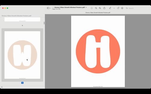 Growth Mindset Lyric Posters | Groovy Vibes Music Room Decor by ...