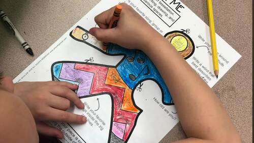 "We Are All Connected" All About Me Community Building Craft for Back ...