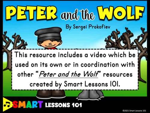 PETER and the WOLF MINI MOVIE Classical Music Story by Sergei Prokofiev