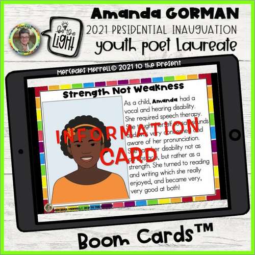 Amanda Gorman 2021 Presidential Inauguration Youth Poet Laureate Boom ...