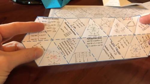 Trig Hexaflexagon by Systry | TPT
