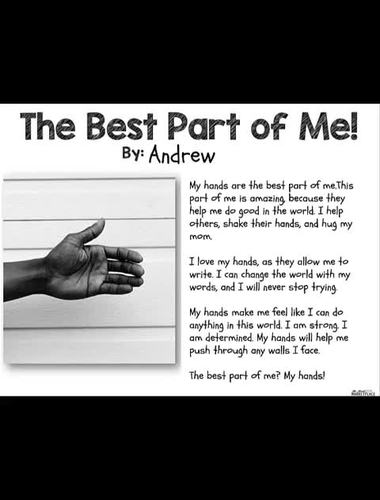 Best Part of Me DIGITAL Writing Activity | All About Me Narrative ...