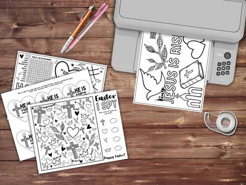 Christian Easter Activity Pack Printable for Kids – Religious Easter ...