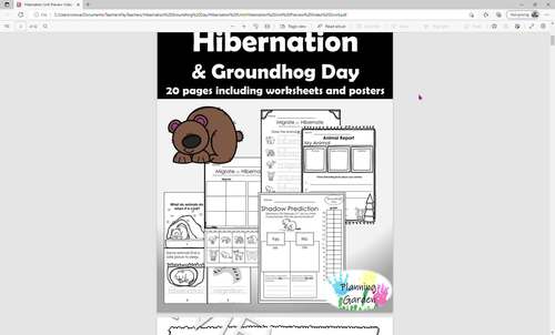 Hibernation Migration, Adaptation: Winter Animals + Groundhog Day ...