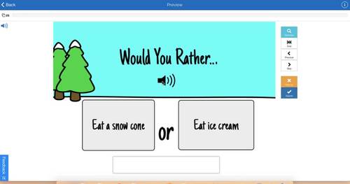 Would You Rather: Boom Cards! (Winter Edition) by Charlotte May