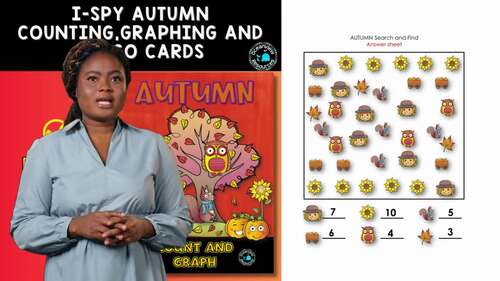 Autumn-inspired Counting, Tallying, Graphing, and Bingo Activity for ...