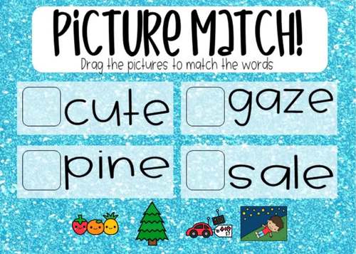 GIANT Phonics Boom Card Bundle (CVC, CVCe, v-r, c-le, vowel teams, etc ...