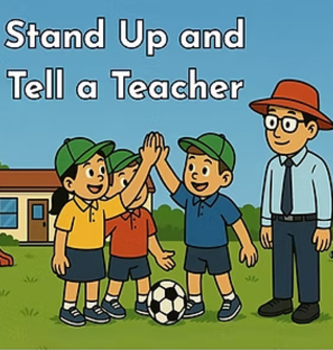 Stand Up and Tell a Teacher by Learn From Play - Teaching Resources