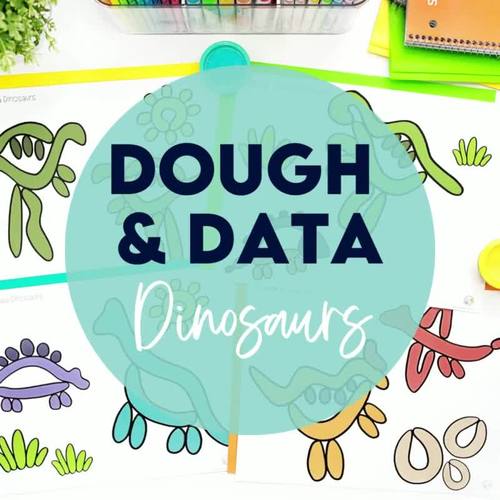 Dough & Data Dinosaurs: Printable Play Dough Mats for Speech Therapy