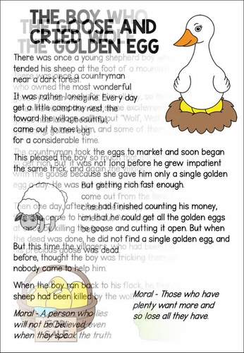 Aesop's Fables Reading Passages, SEL Animal Stories & Life Lessons, ELA ...