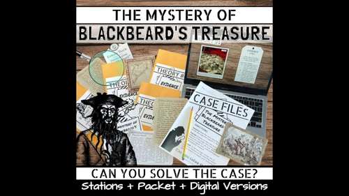 The Mystery of Blackbeard's Treasure Primary Sources Research Activity