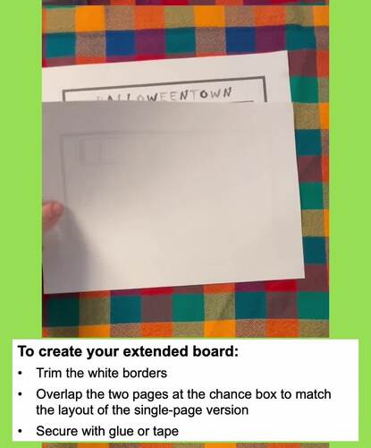 Halloween Board Game, Fun Activity Grades 1–5, Parties, Centers, Sub ...