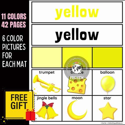 Christmas Activity: Sorting by Color Activity - Activities for Learning ...