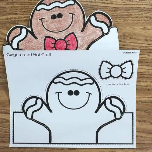 Gingerbread Man Day Activities, Crafts, House, Literacy, Math, & more