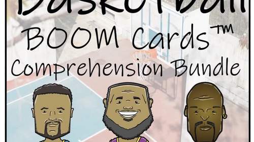 Basketball Stars BOOM Cards™ Comprehension Activity Bundle 5th Grade ...