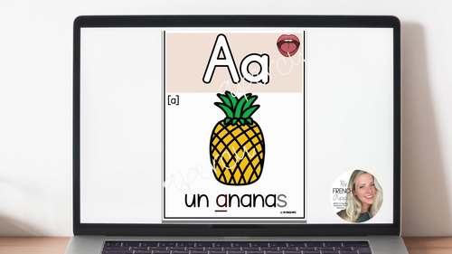 French Phonics Posters | Alphabet Line | SOR Aligned | Classroom Decor