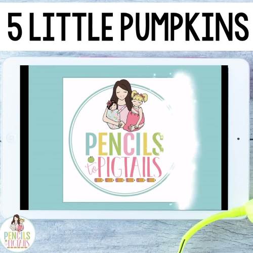 Five Little Pumpkins Boom™ Cards | Digital Retell Practice | TpT