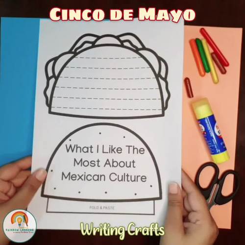 Cinco de Mayo Writing Crafts | Cinco de Mayo Activities | Cinco de Mayo ...