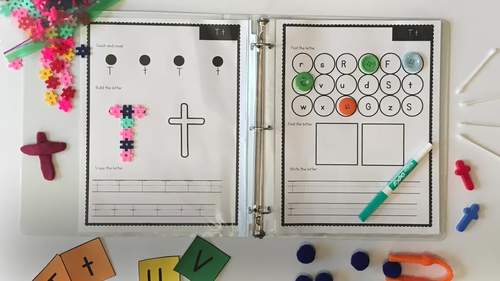 Letter Recognition Binder by Becky's Room | TPT