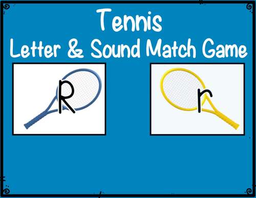 Tennis Themed Literacy Centers by The Teaching Scene by Maureen | TPT