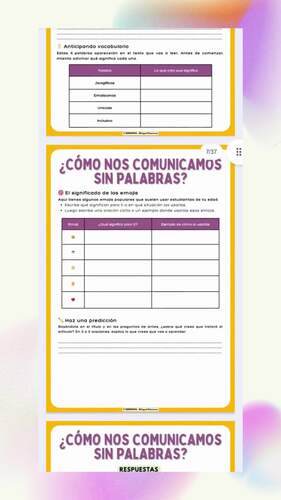 Historia de los Emojis | ACTIVIDADES LECTURA ESCRITURA | High-Interest ...