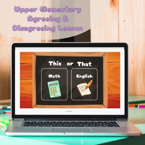 Upper Elementary SEL No-Prep Lesson on Agreeing & Disagreeing Respectfully