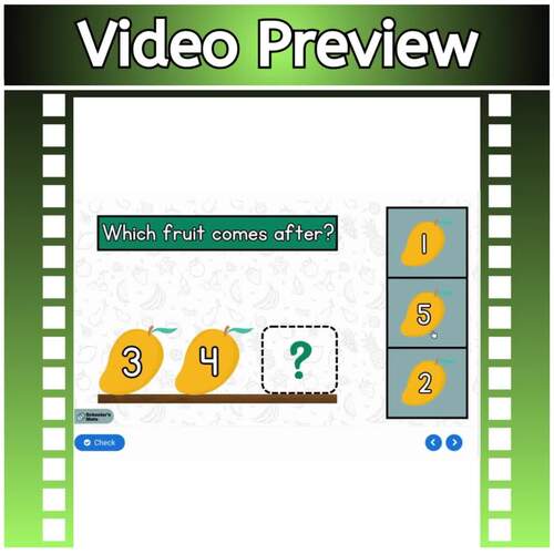 Drag the Correct image: After, Before and Between Numbers (1-20) Digital