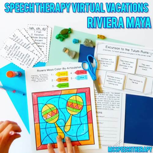 Speech Therapy Virtual Vacation - Riviera Maya |Plan For Your Entire ...