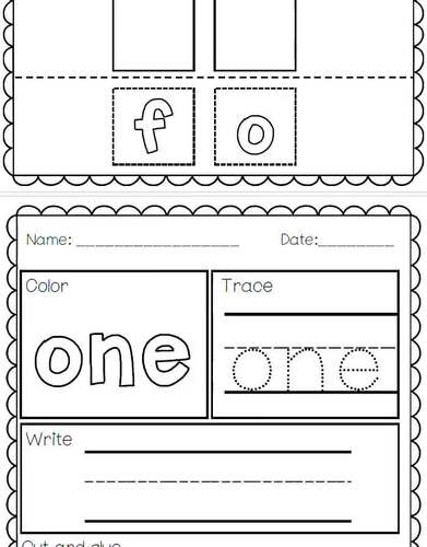 Fundations First Grade YEAR-LONG Trick Word Activity Pages | Sight Word ...