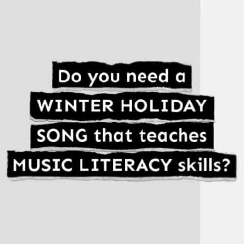 Winter Holiday Song with Orff Activities for Elementary Music - African ...