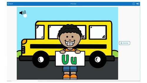 Letra U Boom Cards™ | Digital Task Cards by Cloud Ten | TPT