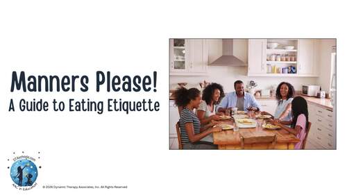 Eating Etiquette – ADL Life Skills | SPED & AAC | TPT